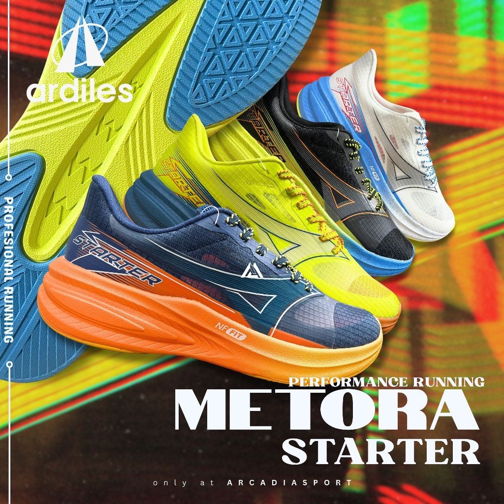 Jual METORA STARTER PERFORMACE BEGINNER RUNNING ARDILES SEPATU LARI ...