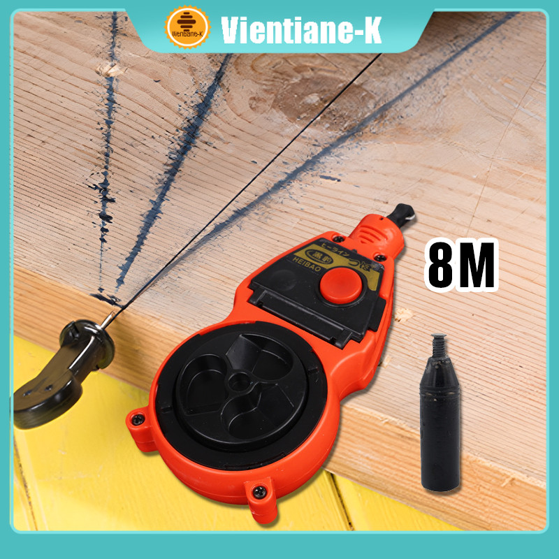 Jual 8 Meter Sipatan Lot Benang Tajima Carpenter Ink Marker Marking ...