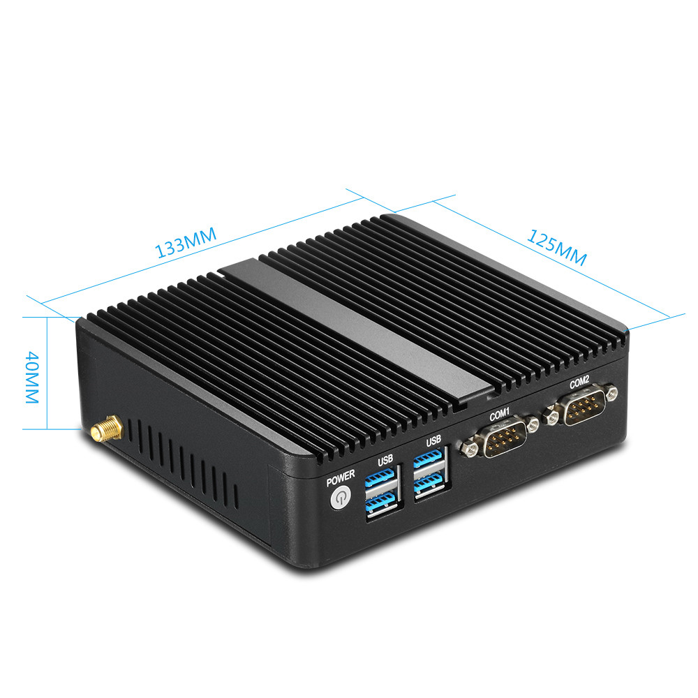 Jual XCY Mini PC Intel Celeron J6412 Quad Cores 2x RS232/485 Dual ...