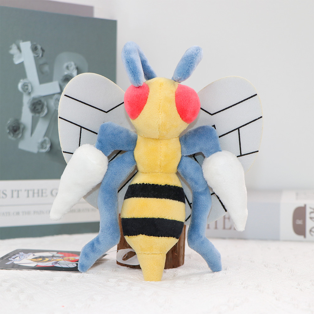 Jual Beedrill Pokemon Plush Toys Poison Bee Pokemon Dolls High Quality ...