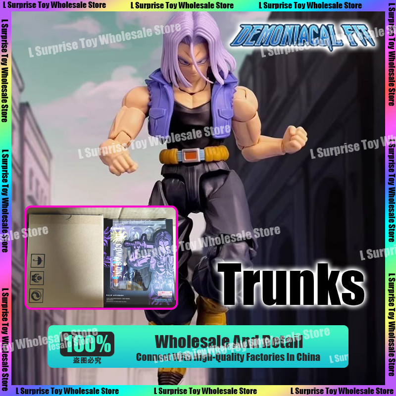 Jual Demoniacal Fit Dragon Ball Z SHF Super Saiyan Trunks The Coming ...