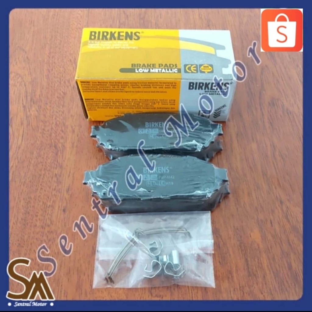 Jual Brake pad kampas rem depan Toyota Innova Reborn Birkens | Shopee ...