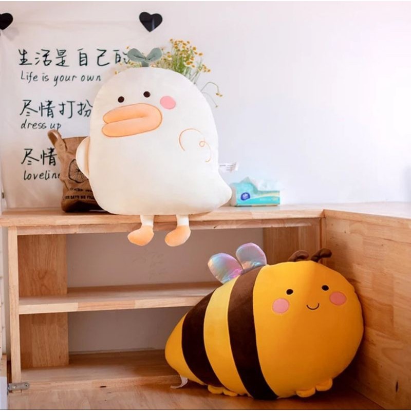 Jual KADO BONEKA Kartun Lucu Bebek dengan Mulut Besar Bantal Boneka ...