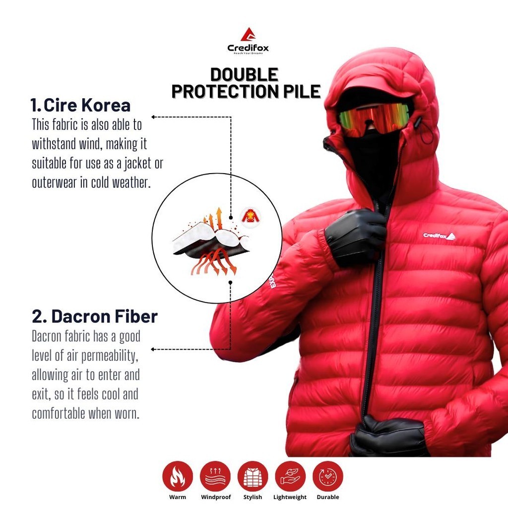 Jual CREDIFOX Jaket Gunung Gorpcore puper seri EXPLORER - Jacket ...