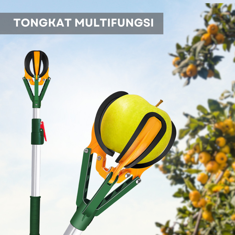 Jual Tongkat Pemetik Buah Jepit Barang Tongkat Telescopic Ganti Lampu ...