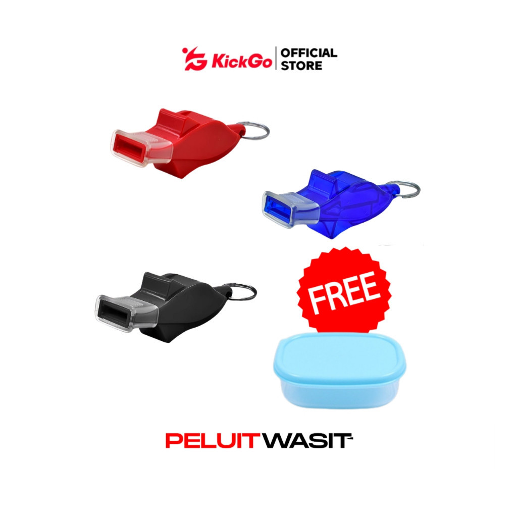 Jual KickGo Peluit Wasit Whistle Olahraga Sepakbola Basket Futsal ...