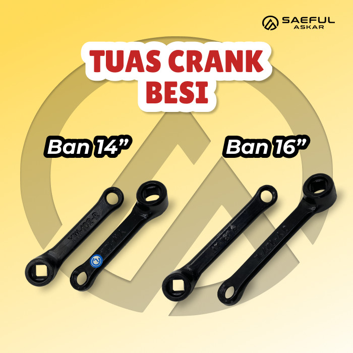 Jual Crank Tuas Pedal Sepeda Listrik mur baut pedal sepeda listrik ...