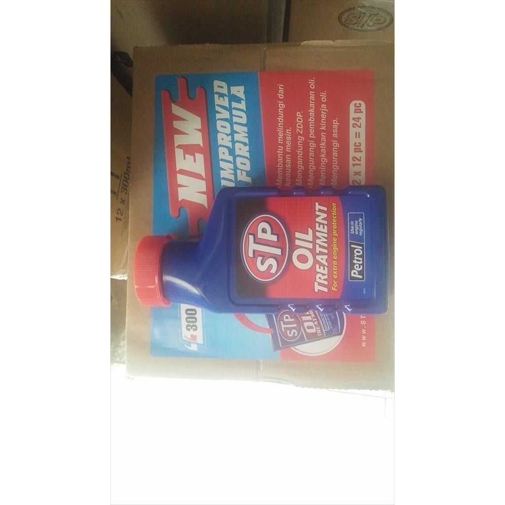 Jual Oli Oil Treatment STP Mobil Bensin Original 300 ml | Shopee Indonesia