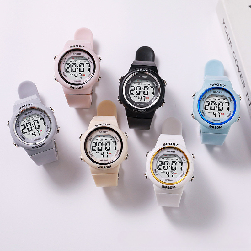 Jual Jam Tangan Elektronik Anak Jam Tangan Digital Tahan Air Putaran ...