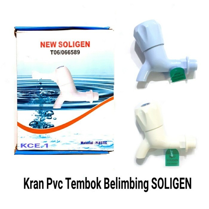 Jual SOLIGEN Kran Air Tembok Handle Belimbing Jumbo | Shopee Indonesia