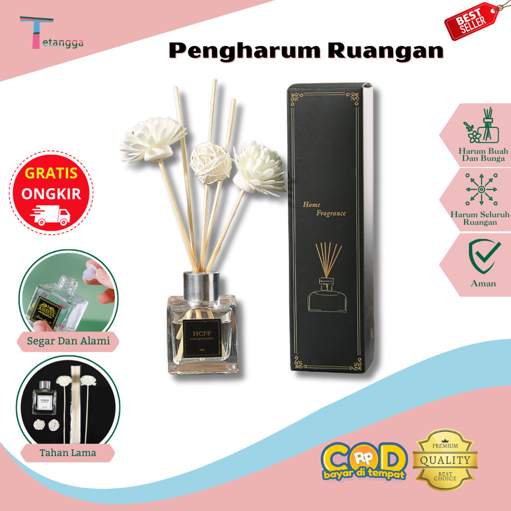 Jual Reed Diffuser Aromatheraphy Pengharum Ruangan Parfum Essential Oil ...