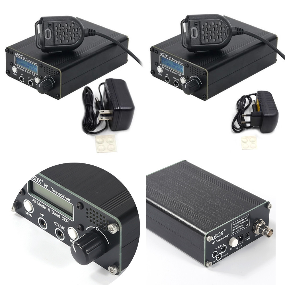 Jual 3-5W All Mode 8 Band HF Ham Radio with Mic HF QRP SDR Transceiver ...