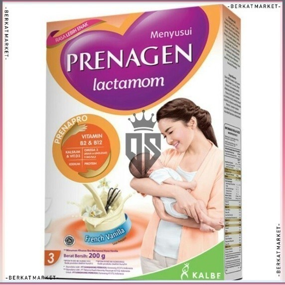 Jual Prenagen Lactamom Ibu Busui Menyusui Hamil Bumil Vanilla 200gr Uht ...