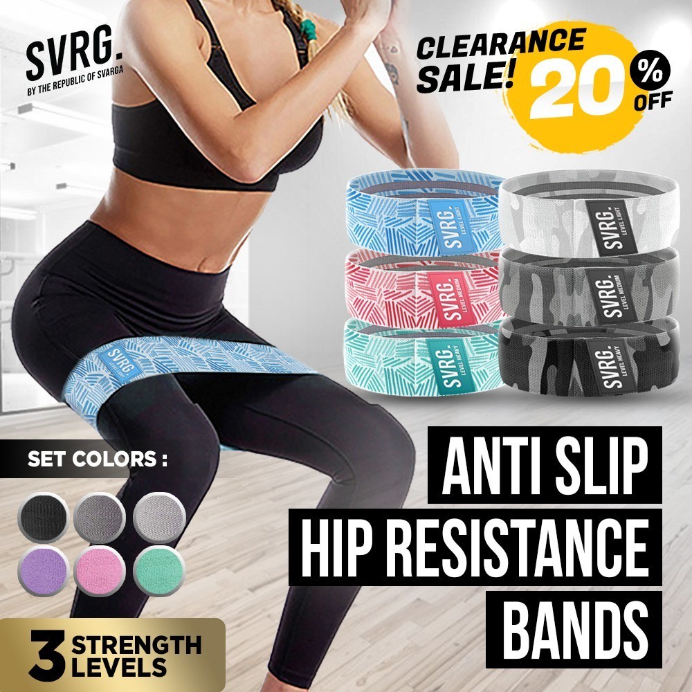 Jual WK48DO The Republic of Svarga Hip Resistance Band | Hip Band ...