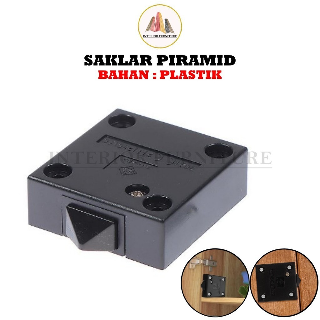 Jual Saklar Lampu Pintu Lemari Geser Switch Piramid Saklar Piramid ...