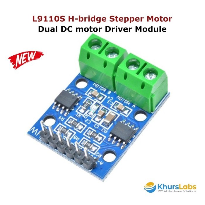 Jual SYS99 L9110S H-bridge Stepper Motor Dual DC motor Driver Module ...