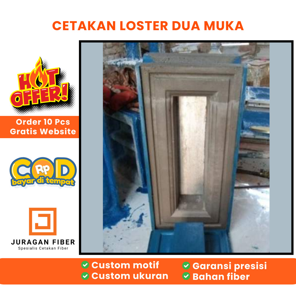 Jual Cetakan loster Plong plentung 17 30 fiber ( RF024 ) | Shopee Indonesia