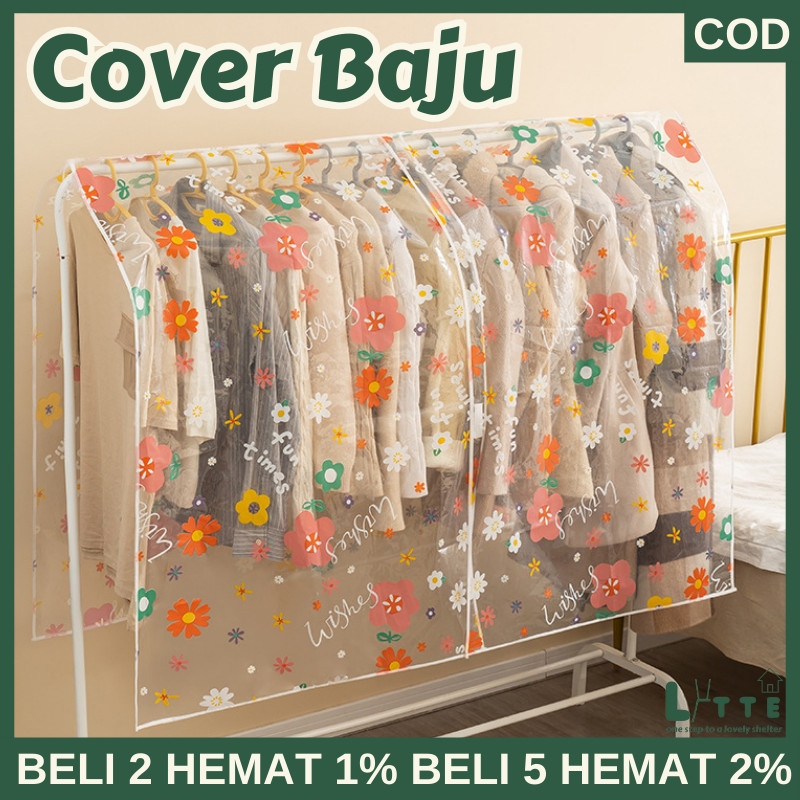 Jual LYTTE Cover Pelindung Baju Pakaian Resleting Anti Debu Anti Air ...