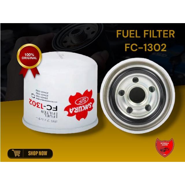 Jual FUEL FILTER FOR TOYOTA RANGER/ HINO DUTRO / DYNA SAURUS FC-1302 ...