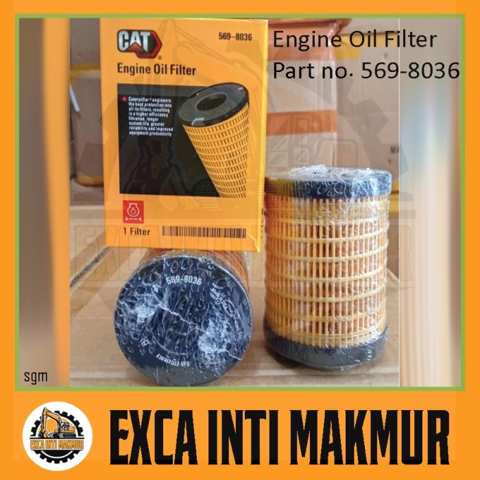 Jual Oil Filter 569-8036 Engine Oil Filter 5698036 Filter Oli 569 8036 ...
