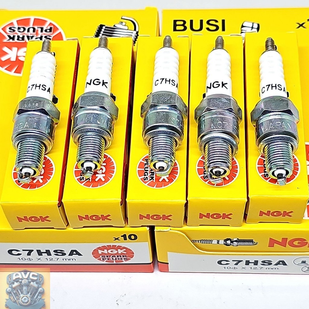 Jual (Grosir : 10 PCS) Busi C7HSA Grand Supra Revo Mio Jupiter Vega NGK ...