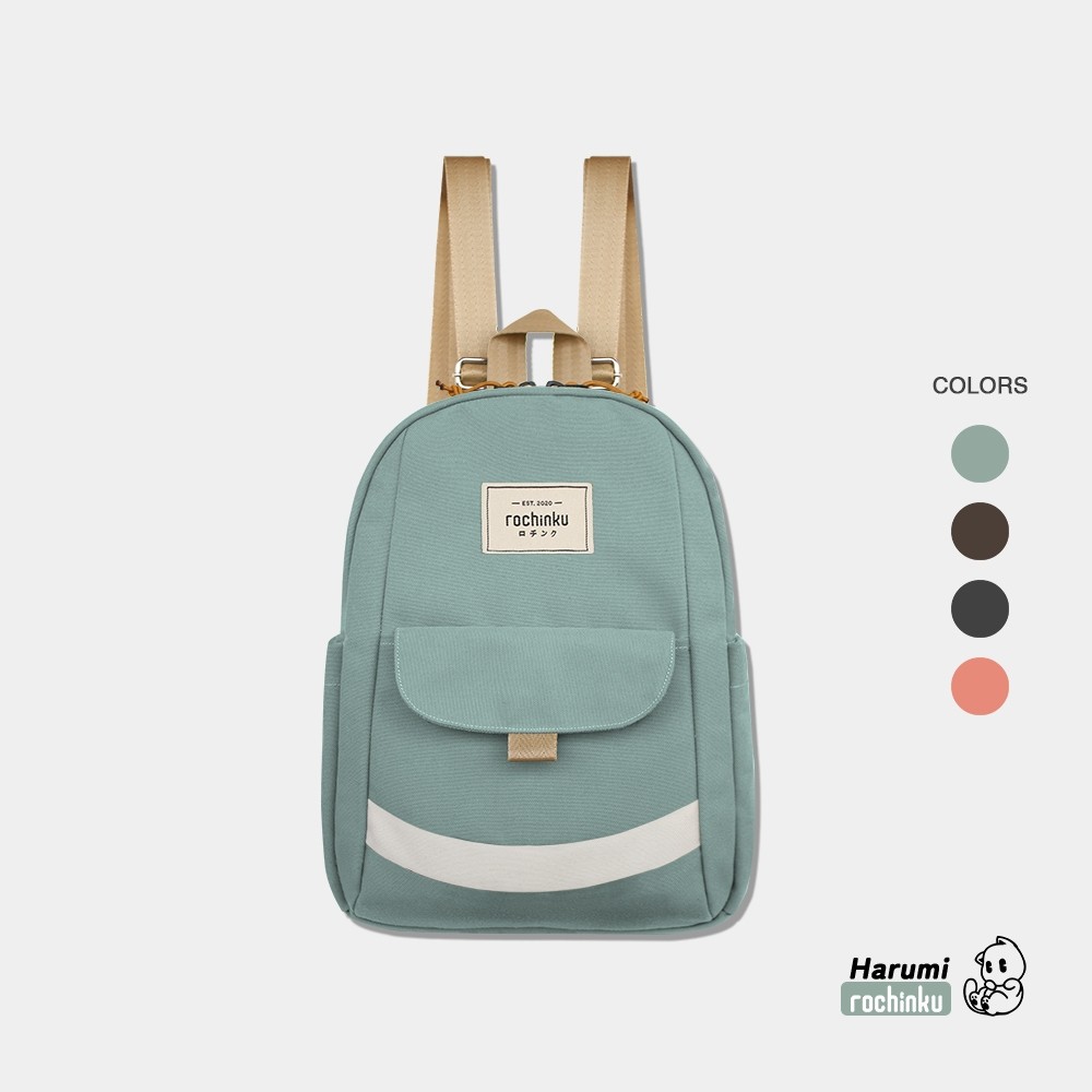 Jual Rochinku Harumi Series Backpack Tas Ransel Mini Sekolah Kantor ...