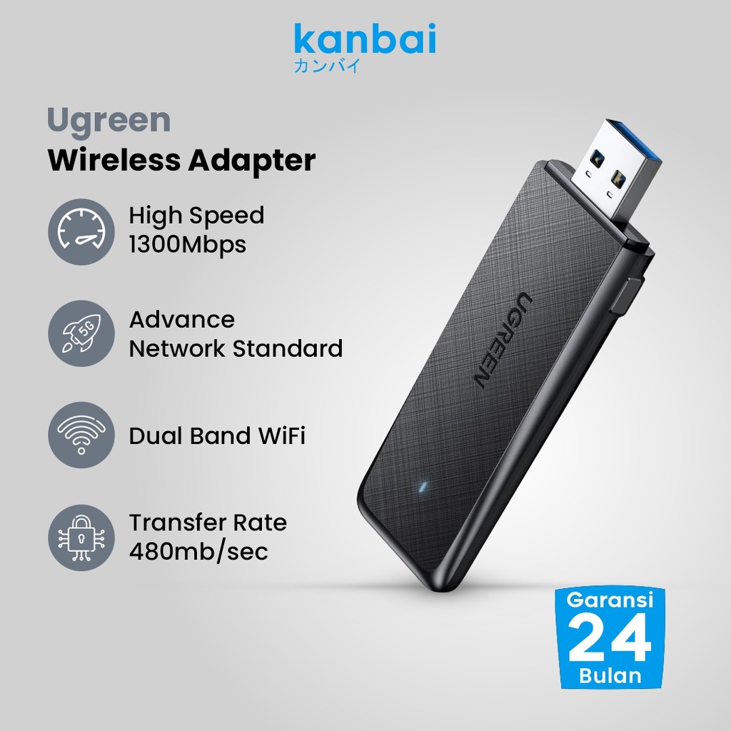 Jual UGREEN Dongle Wifi Wireless Adapter USB | Shopee Indonesia