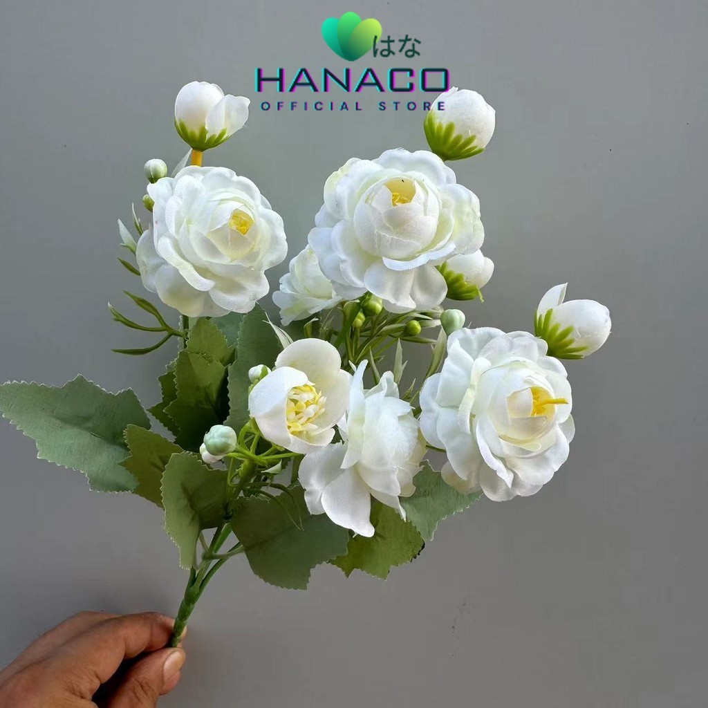 Jual HANACO - Bouquet bunga P105 SASANQUA Artifisial Dekorasi Hiasan ...