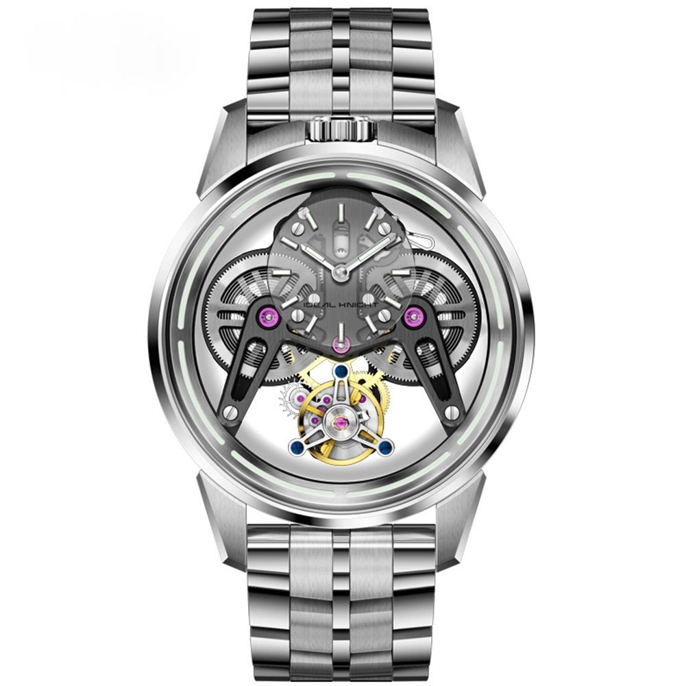 Jual 6806 High-end Men's Watches Luxury Tourbillon Automatic Mechanical ...