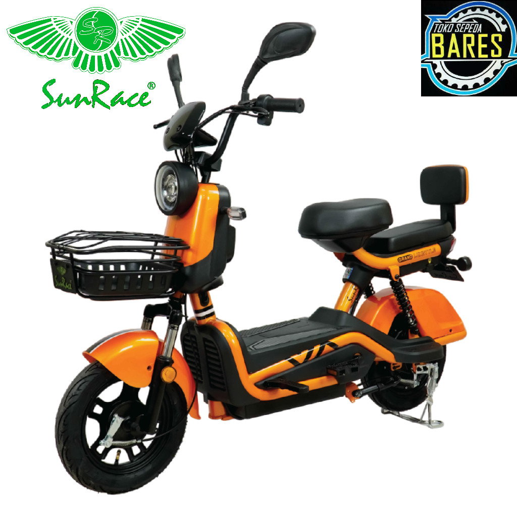 Jual Sepeda Listrik SunRace Grand Lux Style / Luxury One / ECO 12AH ...