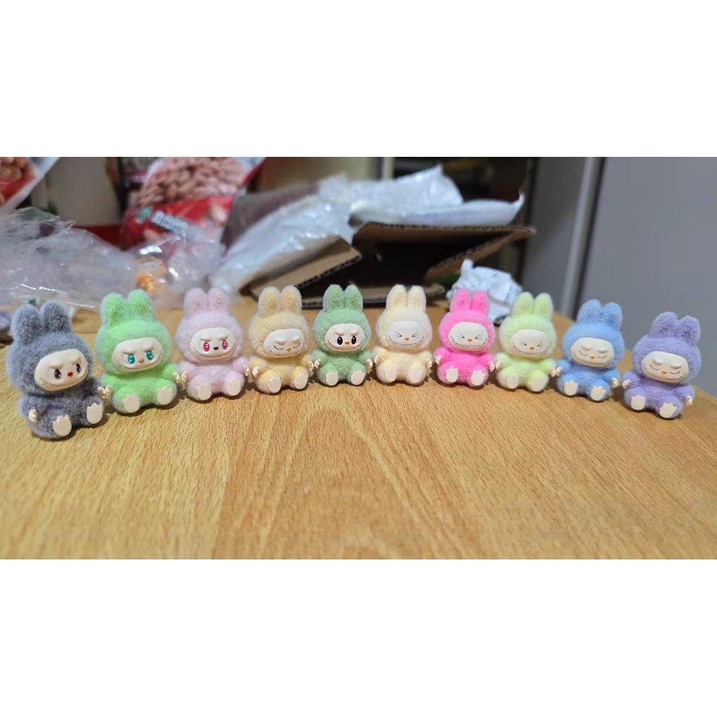 Jual JUSTGOOD -- Mini Labubu Ornament 3.5cm POP-MART Boneka Vinil ...