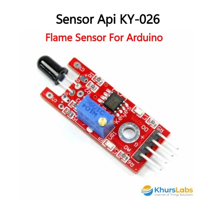 Jual Or99 Sensor api Arduino KY-026 Flame Module | Shopee Indonesia