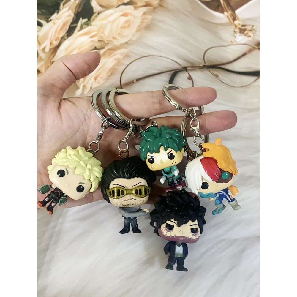 Jual Keychain Toy My Hero Academia Series DEKU DABI BAKUGO SHOTO ...
