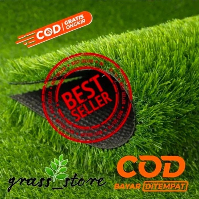 Jual RUMPUT SINTETIS INDOOR OUTDOOR UKURAN 200X1000 CM | Shopee Indonesia