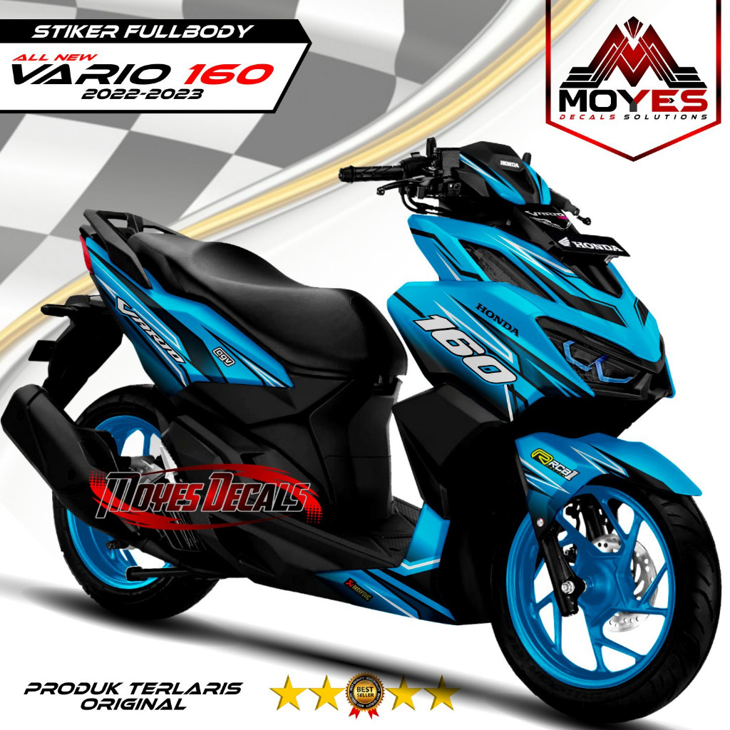 Jual DECAL STICKER VARIO 160 NEW FULLBODY - STIKER NEW VARIO 160 MOTIF ...