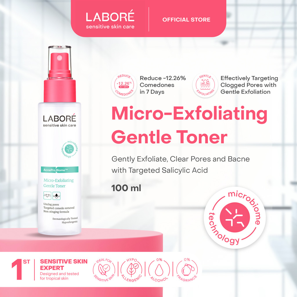 Jual Labore AcnePro Biome Micro Exfoliating Gentle Toner (100ml ...