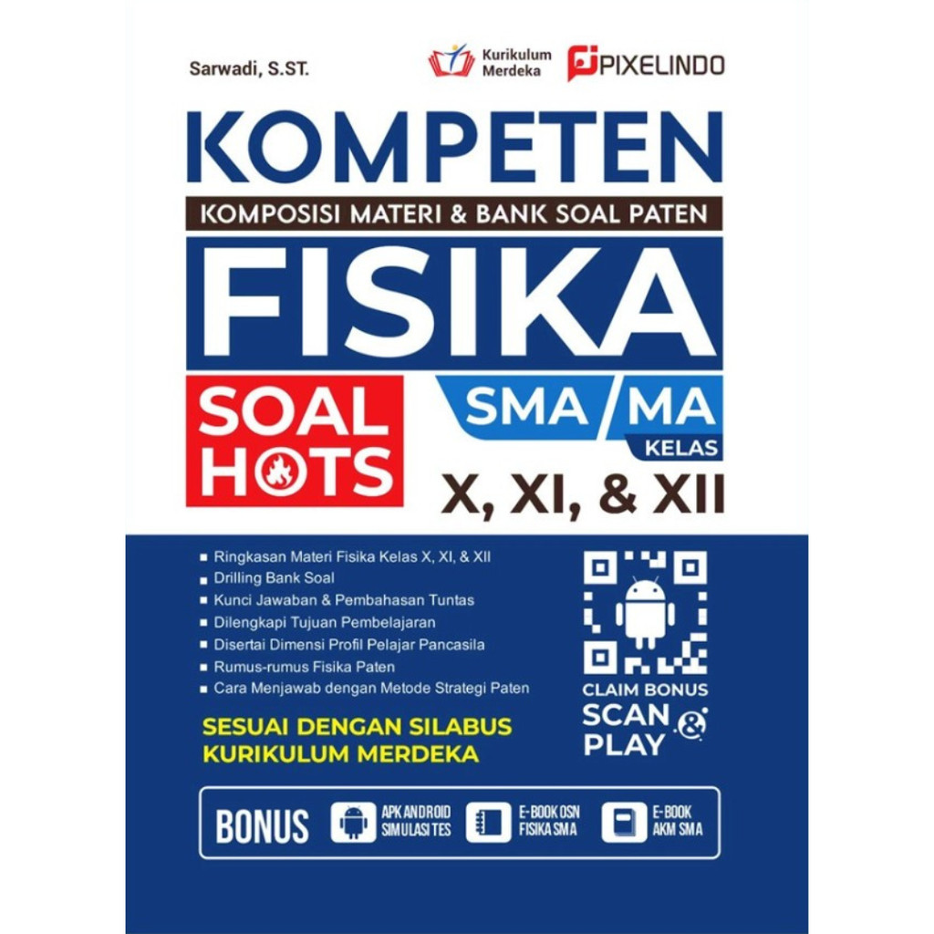 Jual Kompeten Fisika SMA/MA kelas X, XI, XII - Kurikulum Merdeka | Shopee Indonesia