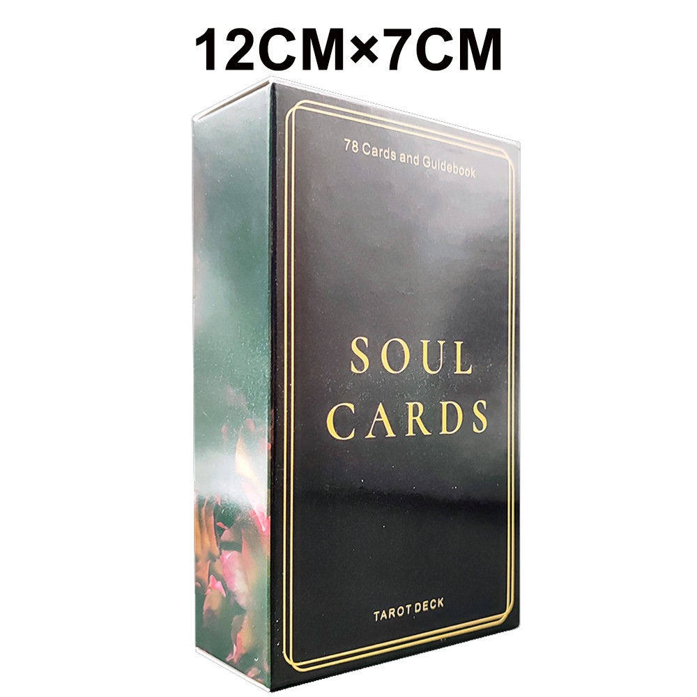 Jual Soul Cards Divination Tarot Deck-Black Edition Tarot Cards Tarot ...