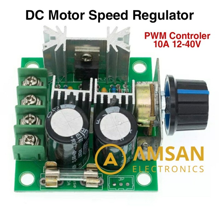 Jual PWM DC Motor Speed Conttroler 12V 40V 10A Dimmer 400W Regulator | Shopee Indonesia