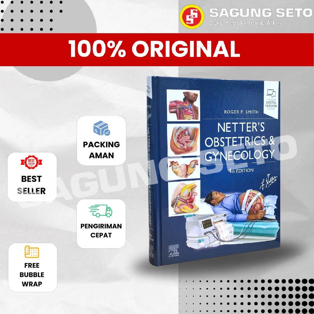 Jual NETTERS OBSTETRICS AND GYNECOLOGY 4ED - SMITH / NETTER OBSTETRI | Shopee Indonesia