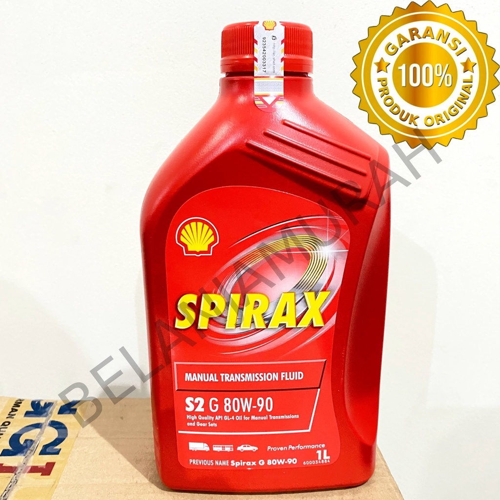 Jual Oli Transmisi Manual Porsneling / Gardan Shell Spirax S2 GL-4 80w ...