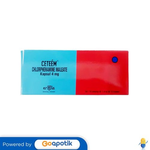 Jual Ceteem 4 Mg Box 100 Kapsul | Shopee Indonesia