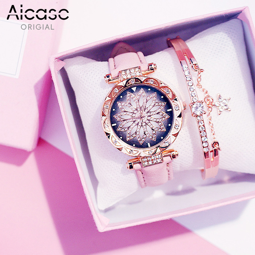 Jual AICASC-original 100% Jam tangan kuarsa fashion wanita /dengan ...