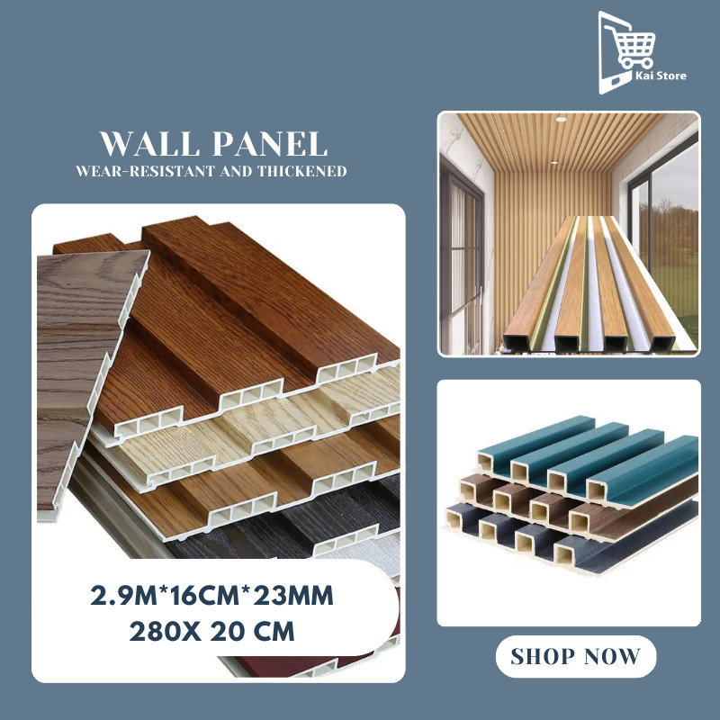 Jual KAI - Panel kayu WPC/panel dinding PVC/panel dinding kisi kayu ...
