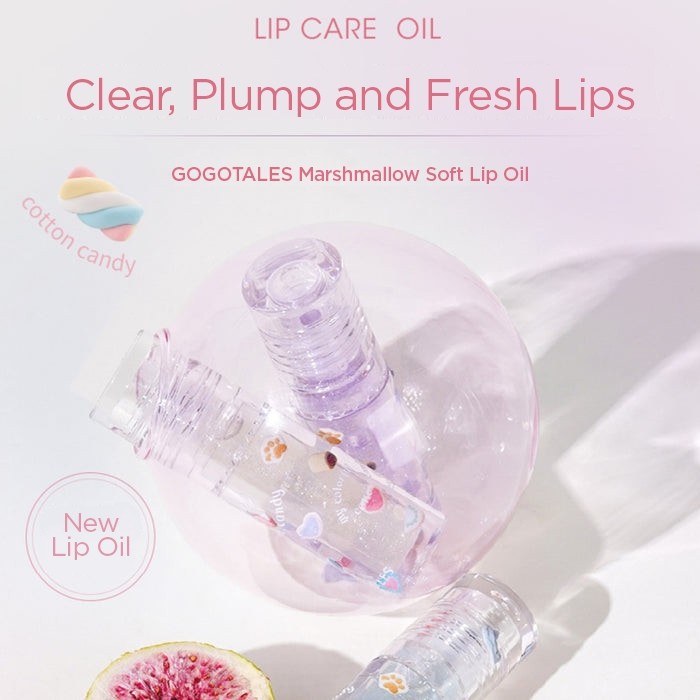 Jual OHSOME BEAUTY-GOGOTALES·MARSHMALLOW SOFT LIP OIL 2.4g | Shopee ...