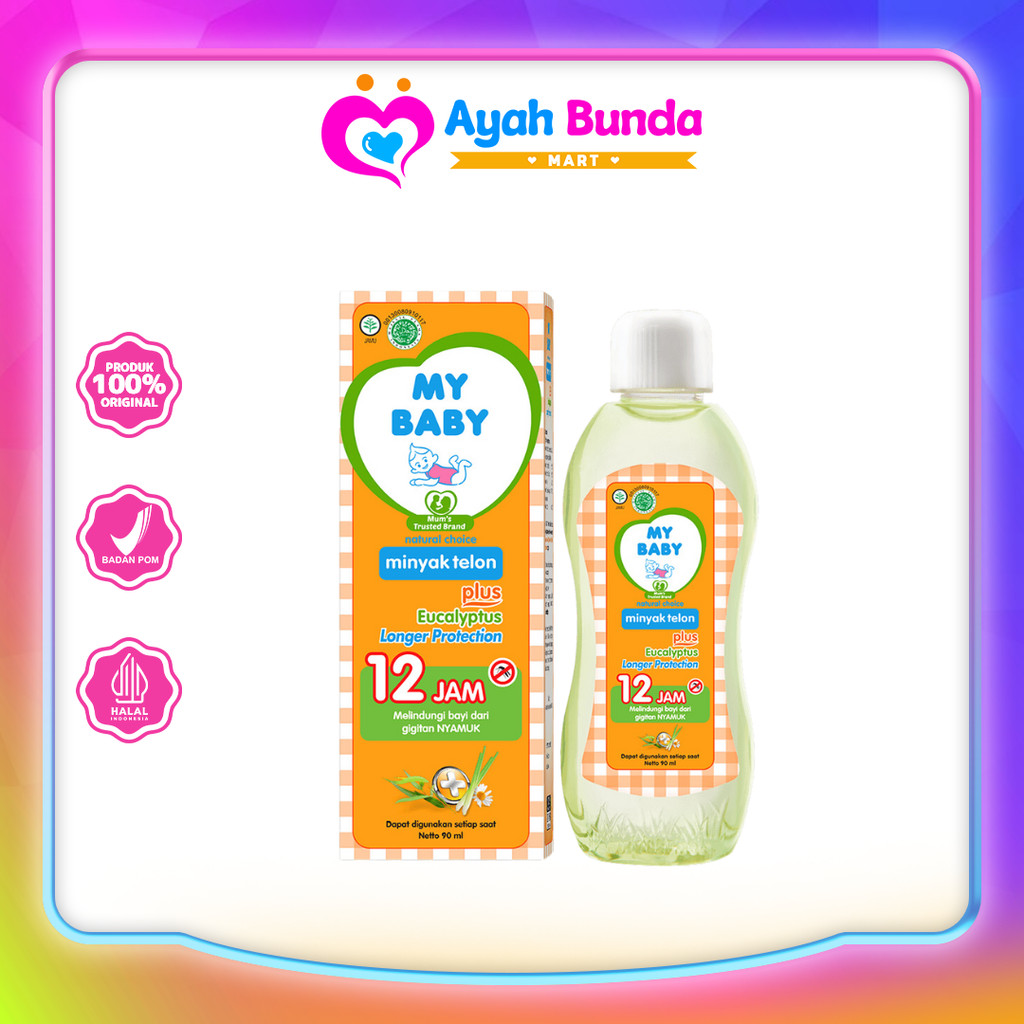 Jual MY BABY Minyak Telon Plus Longer Protection - Minyak Bayi Anti ...