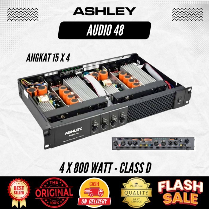 Jual Power 4 Channel Ashley Audio 48 Original Produk Original Produk ...