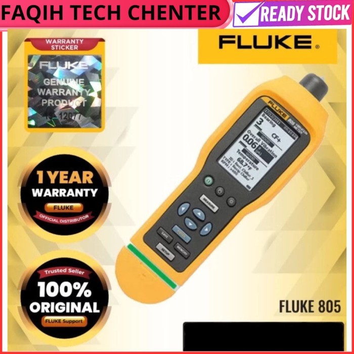 Jual Fluke 805 Vibration meter vibrasi tester alat ukur getaran ...