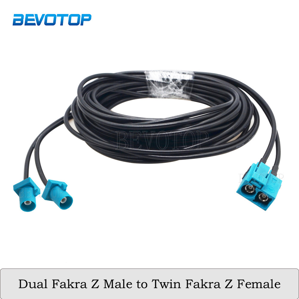 Jual RG-174 Twin Fakra Z Female Jack to Dual Fakra Z Male Plug ...
