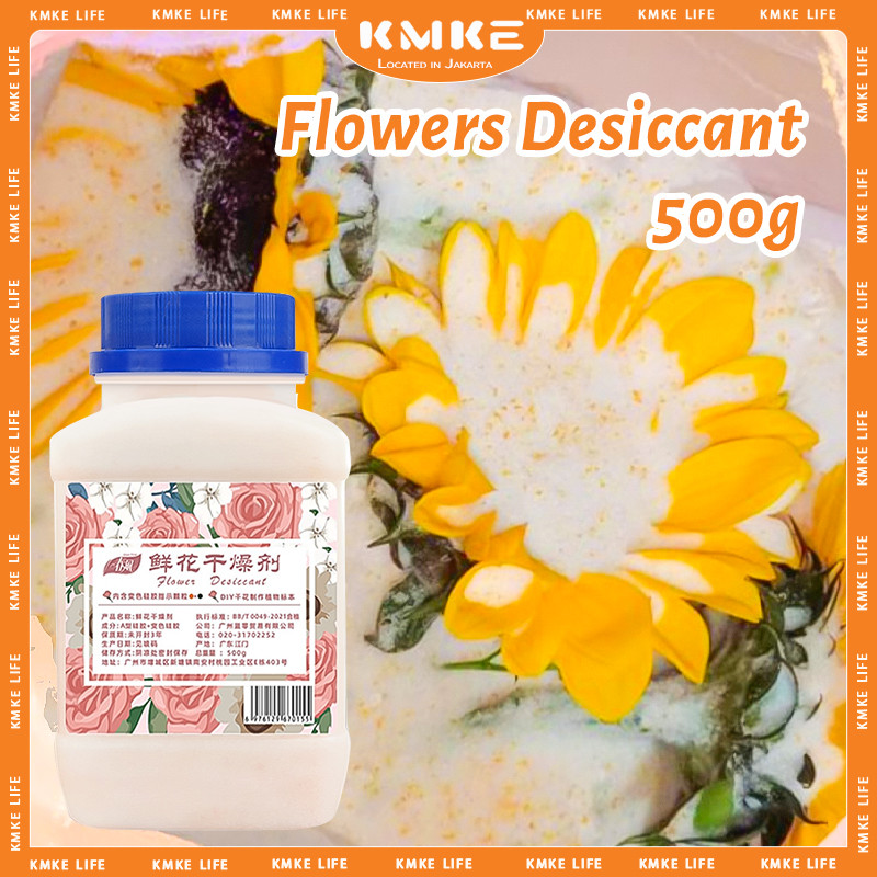 Jual 500gr Reusable Pengawet Bunga Segar Reusable Silica Gel Powder